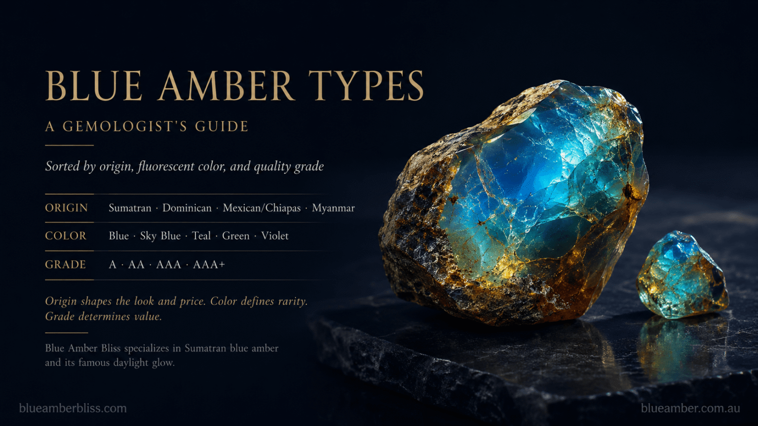 What Is Blue Amber? A Gemologist Explains the Glow